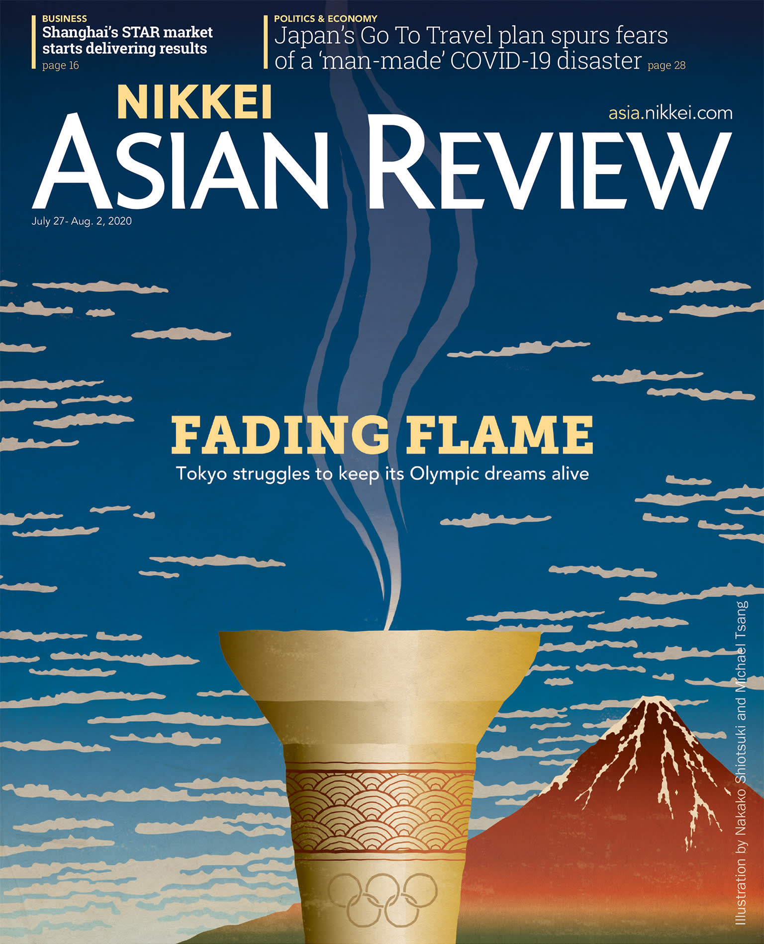 Nikkei Asian Review: Fading Flame - No.30 - 23rd Jul 20